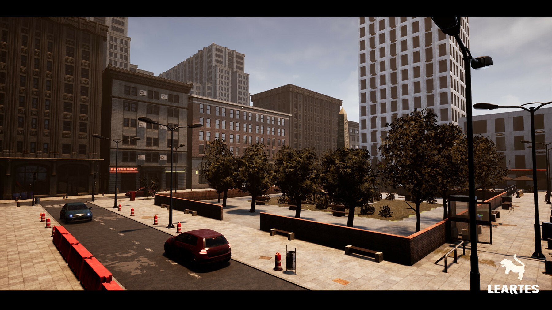 ArtStation - Modern City Downtown with Interiors Megapack (Modular ...