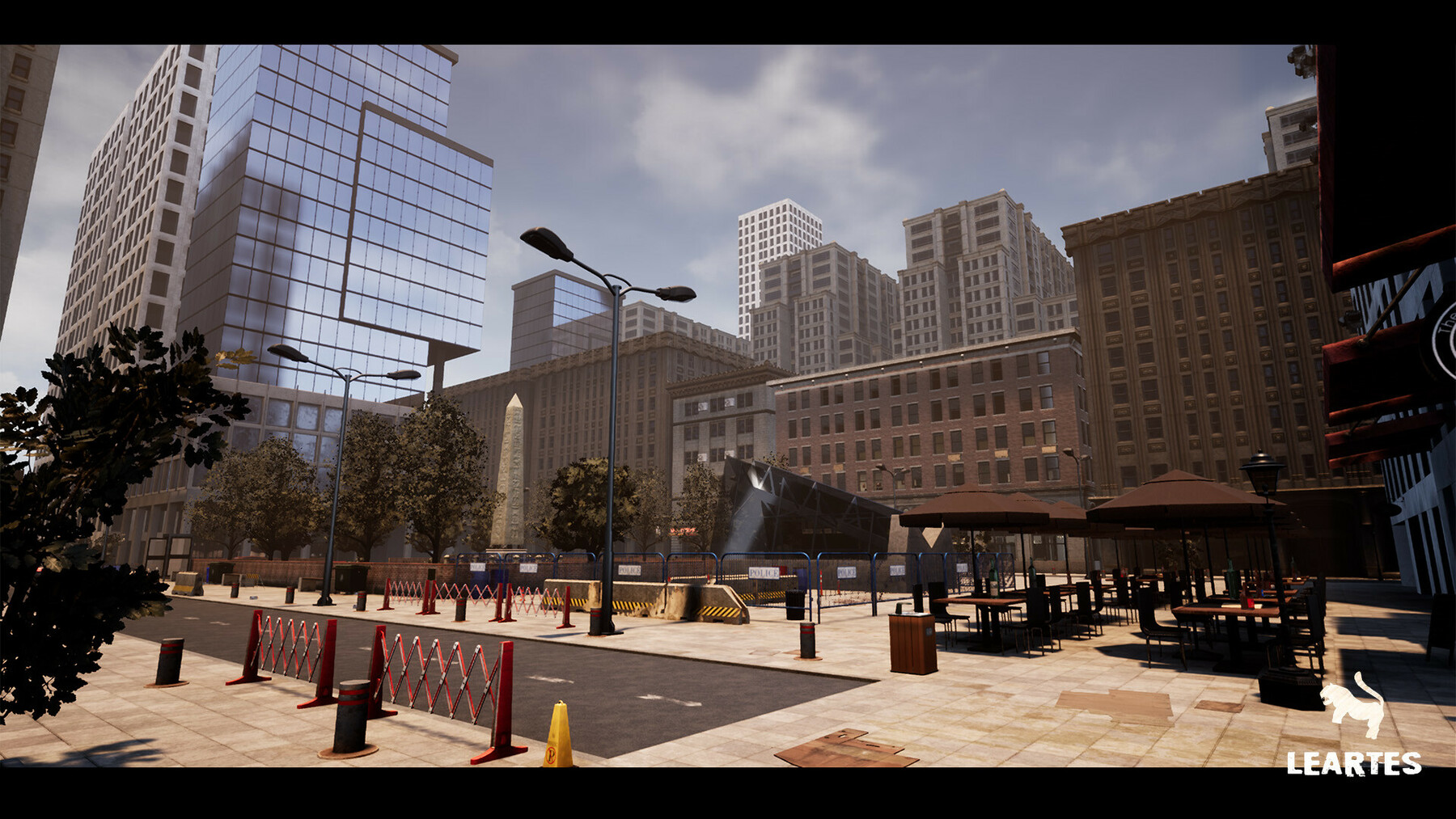 ArtStation - Modern City Downtown with Interiors Megapack (Modular ...