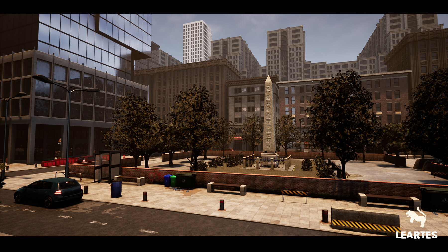 ArtStation - Modern City Downtown with Interiors Megapack (Modular ...