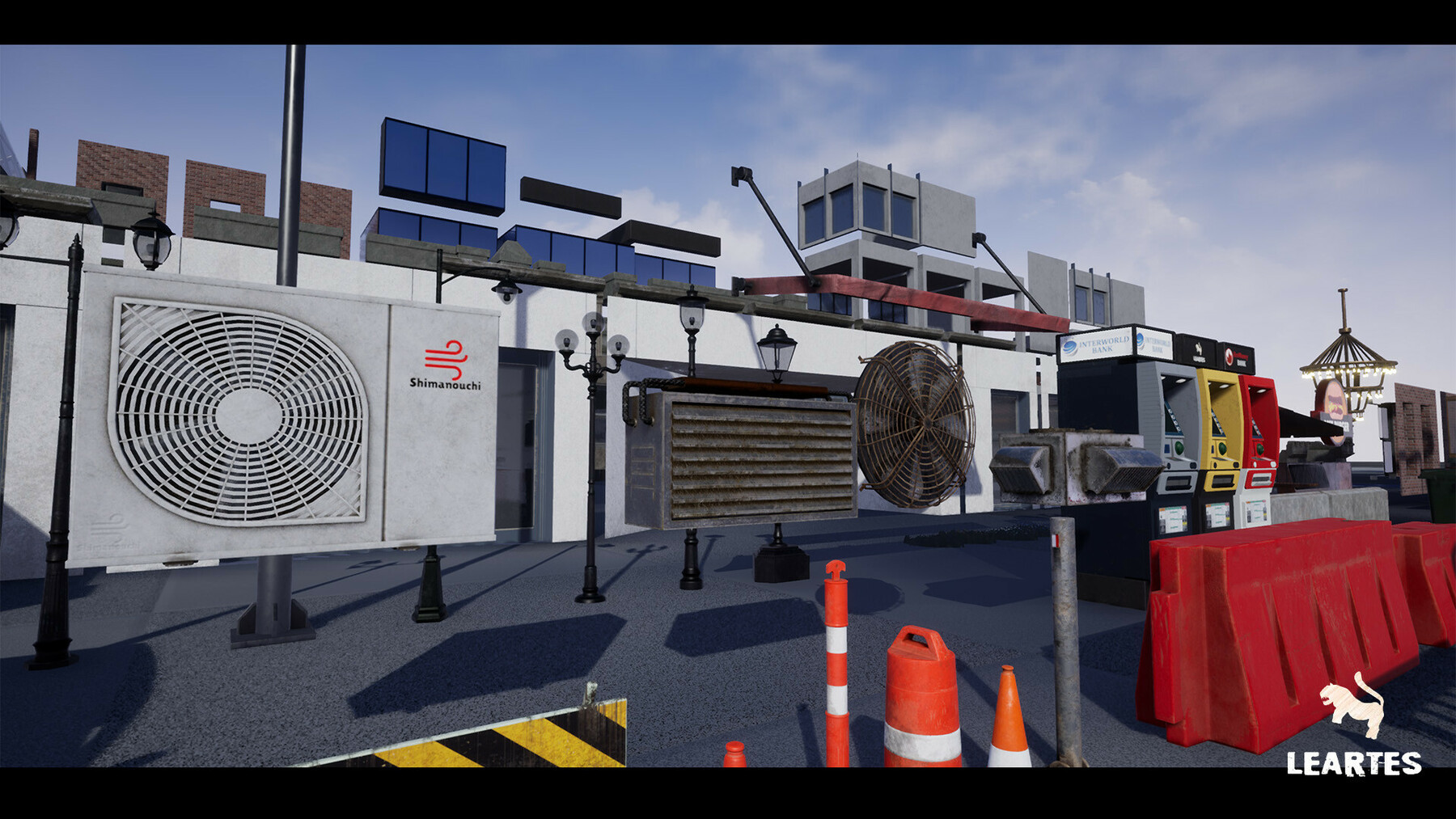 ArtStation - Modern City Downtown with Interiors Megapack (Modular ...