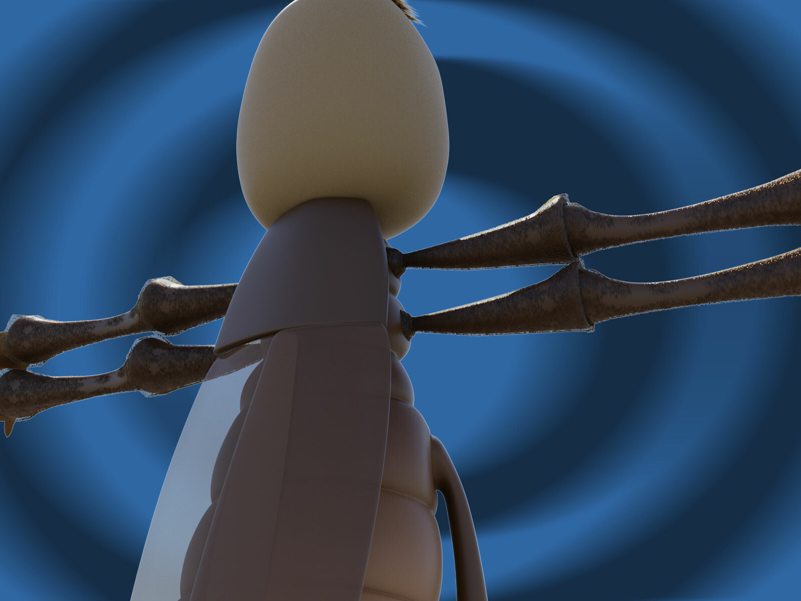 ArtStation - Cartoon cockroach 3D model | Resources