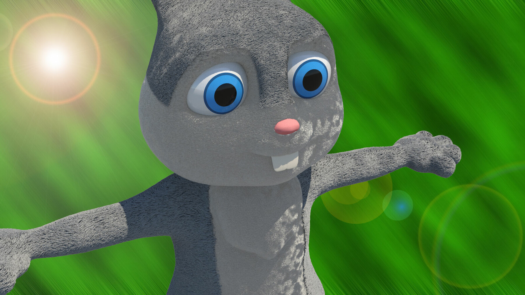 ArtStation - Rabbit 3d Cartoon 3D model | Resources