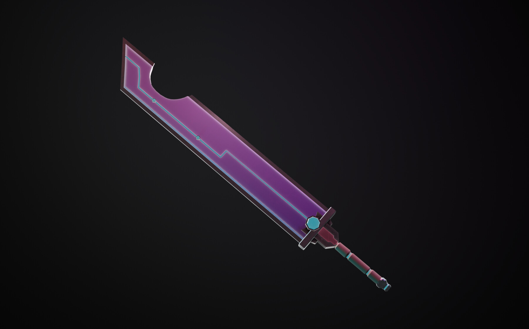 ArtStation - Stylized two-handed sword | Game Assets