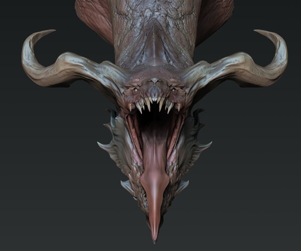 ArtStation - Dragon Bust | Resources