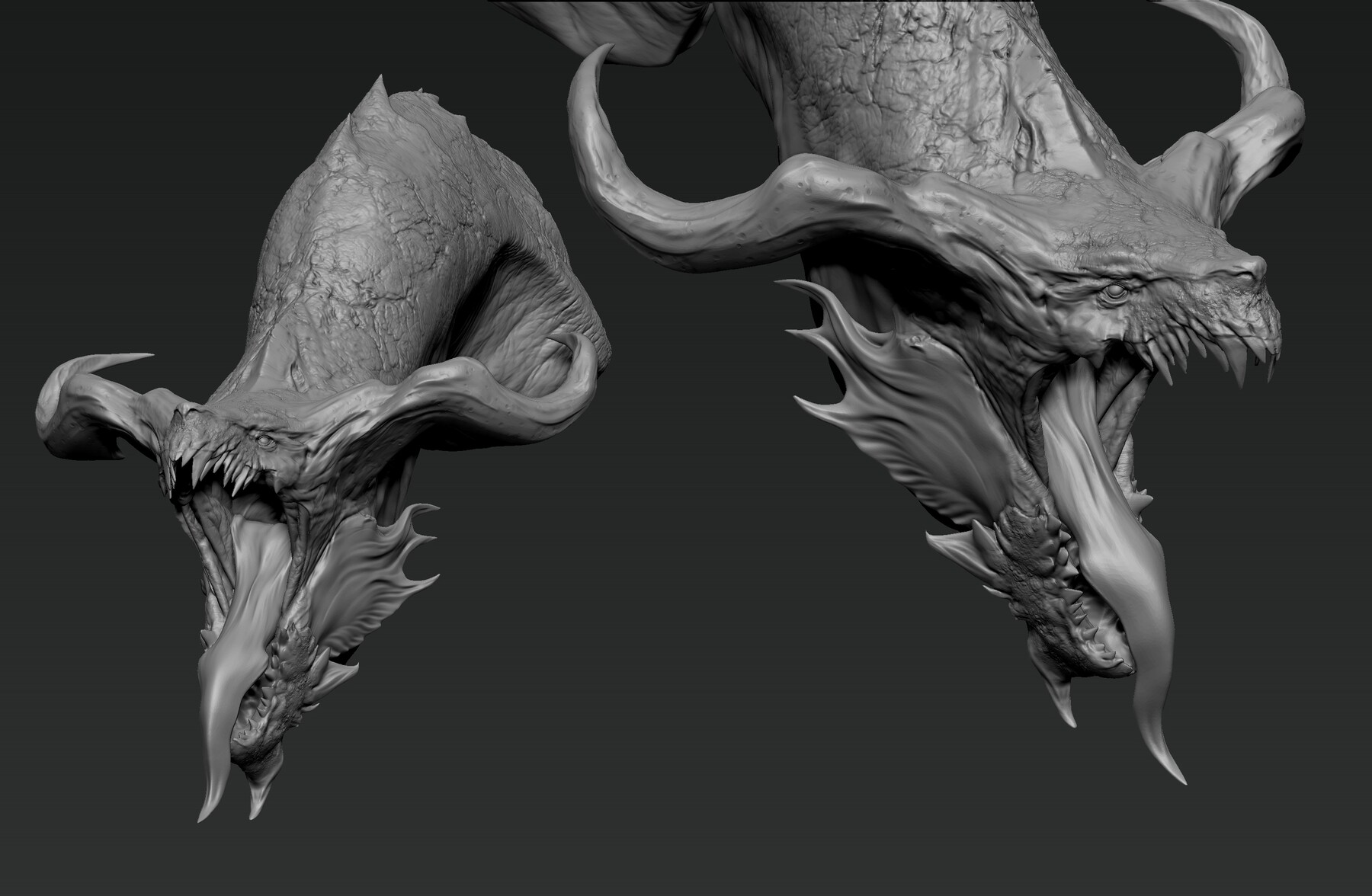 ArtStation - Dragon Bust | Resources