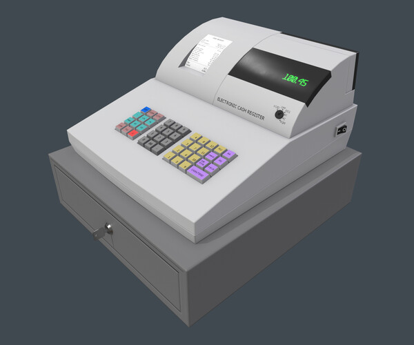ArtStation - Cash Register | Game Assets