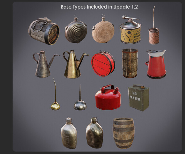 ArtStation - A Fistful Of Barrels - An Ultimate Collection Of ...