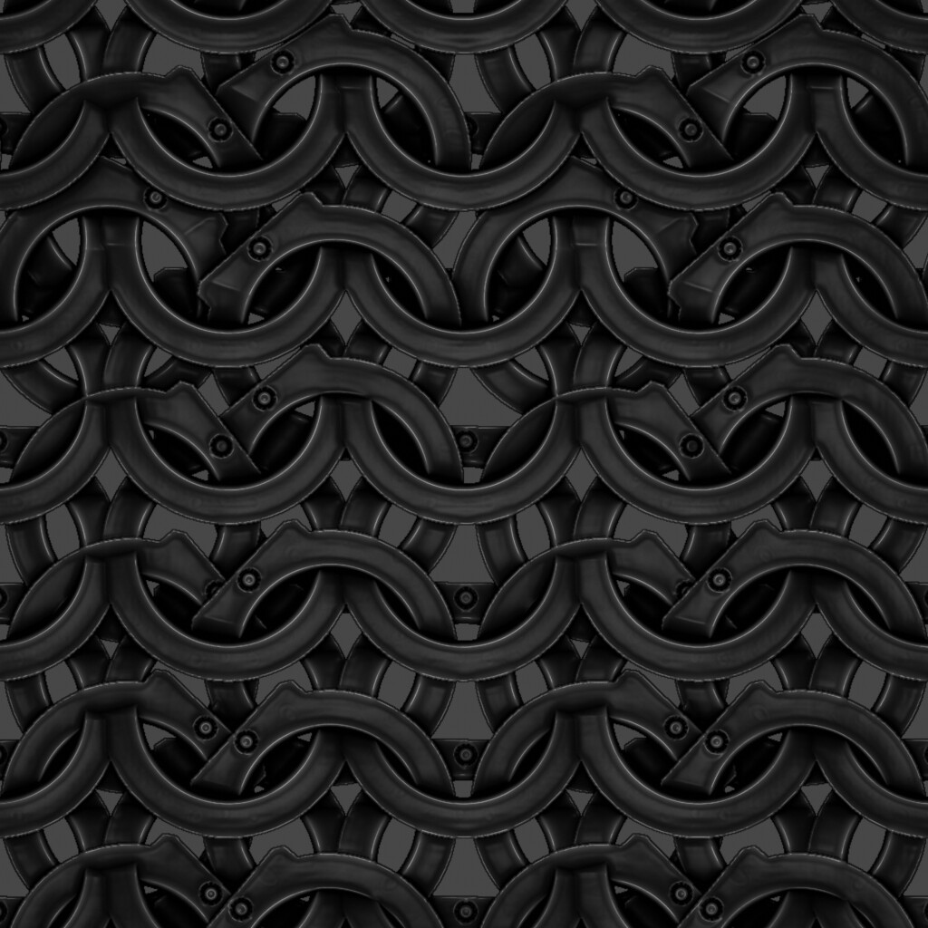 ArtStation - Riveted Chainmail PBR material | Resources