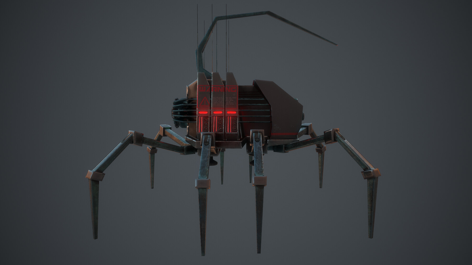 ArtStation - SPIDER-BOT | Game Assets