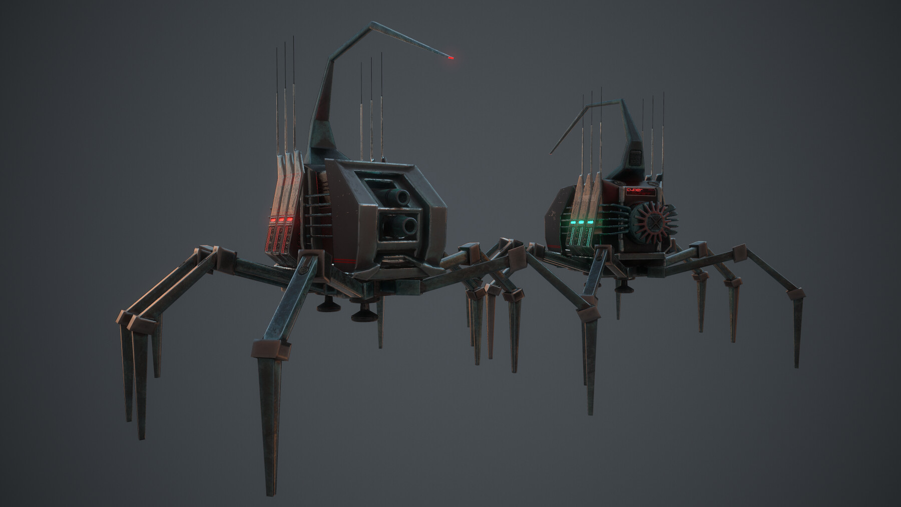 ArtStation - SPIDER-BOT | Game Assets