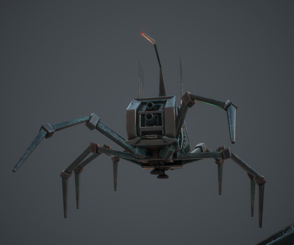 ArtStation - SPIDER-BOT | Game Assets