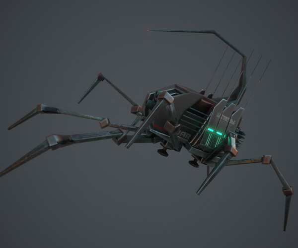 ArtStation - SPIDER-BOT | Game Assets