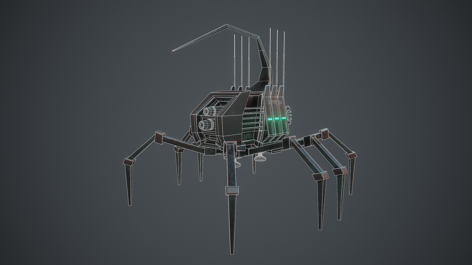 ArtStation - SPIDER-BOT | Game Assets