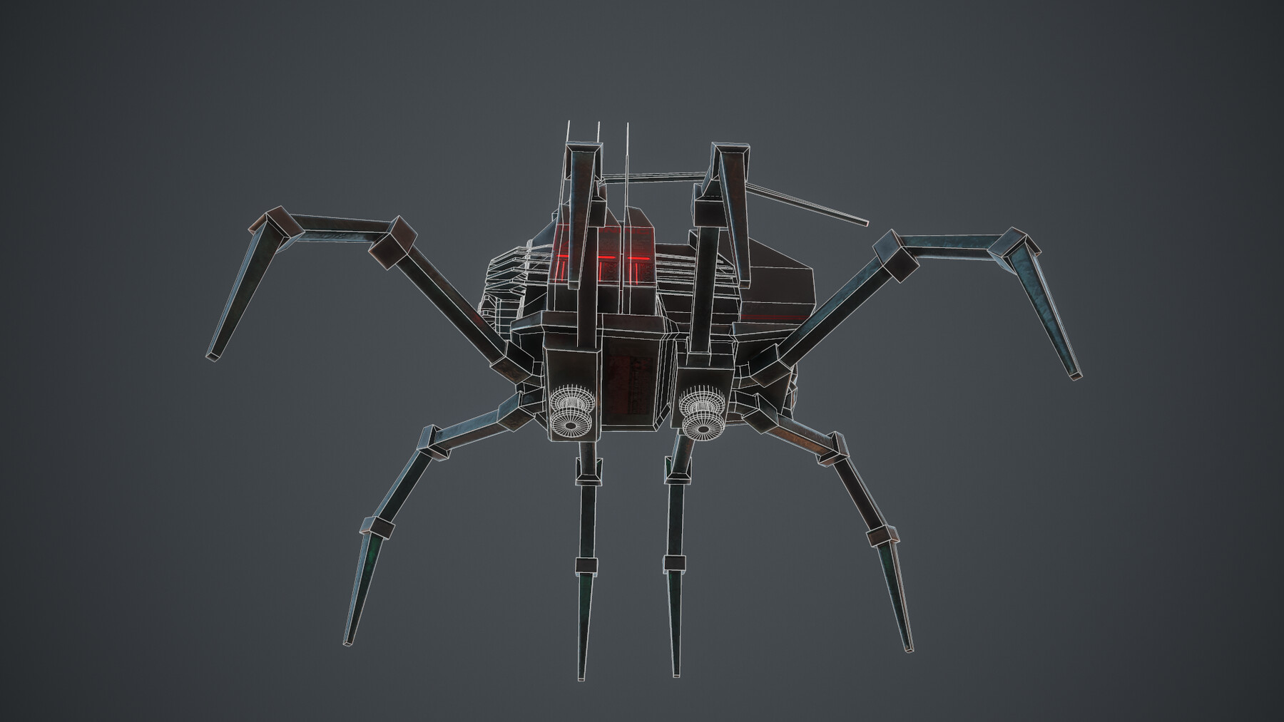 ArtStation - SPIDER-BOT | Game Assets