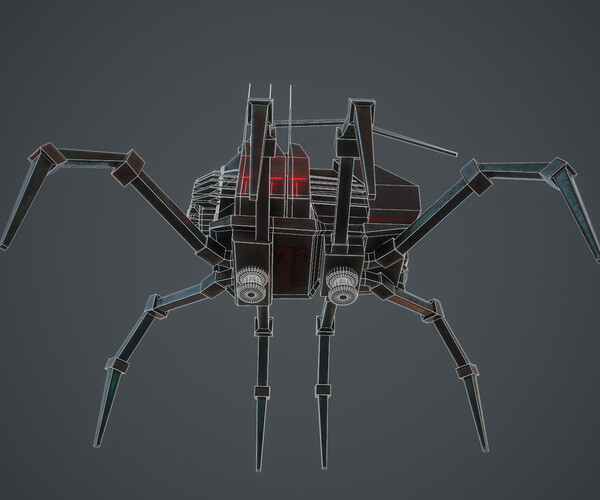 ArtStation - SPIDER-BOT | Game Assets