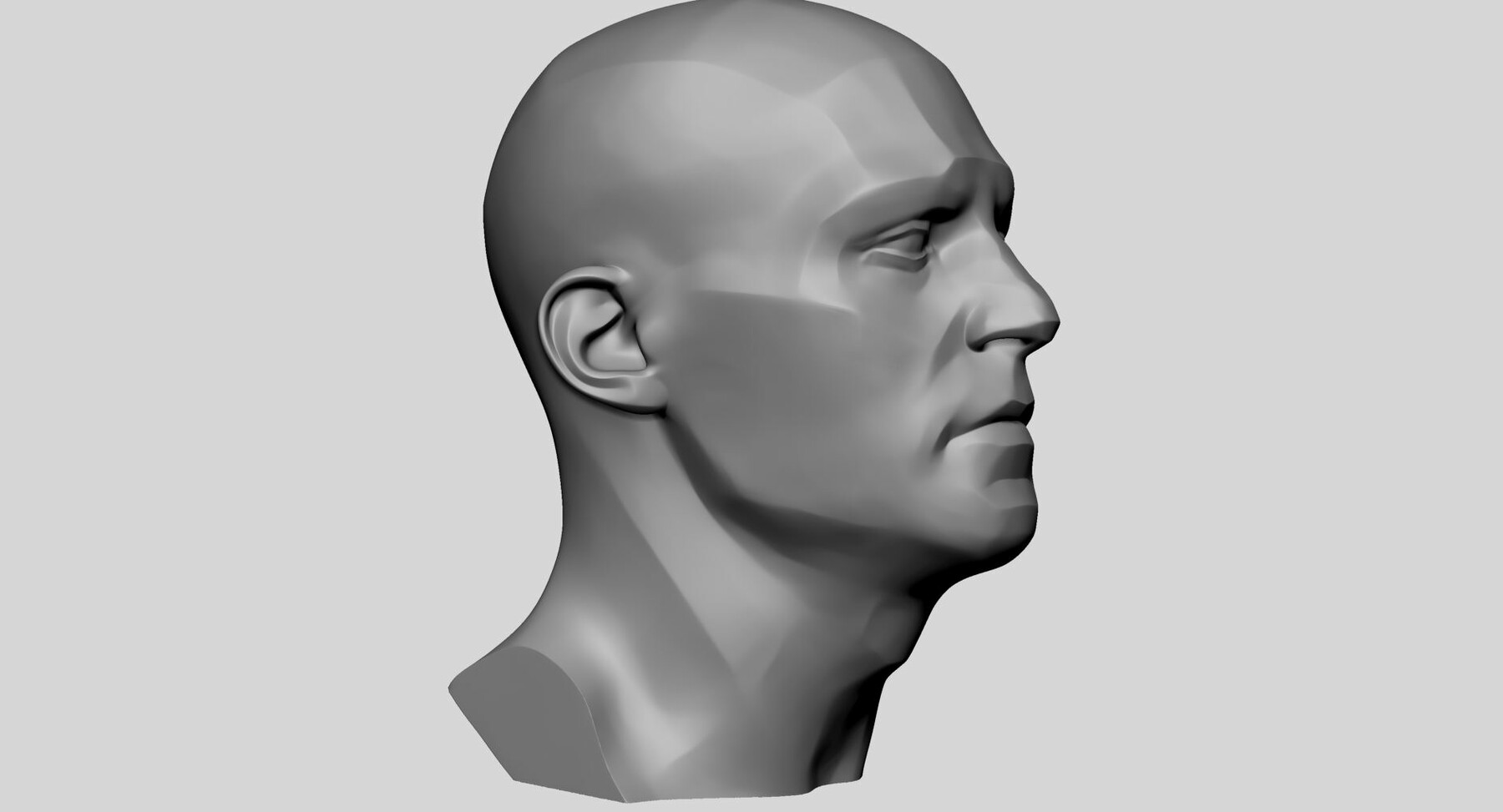 ArtStation - Male Head Planes | Resources