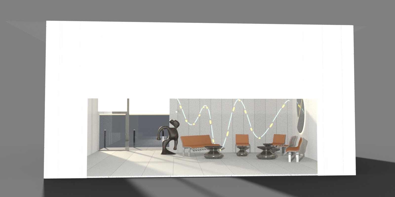 ArtStation - Interior 30 (Entry Hall) for DAZ Studio | Resources