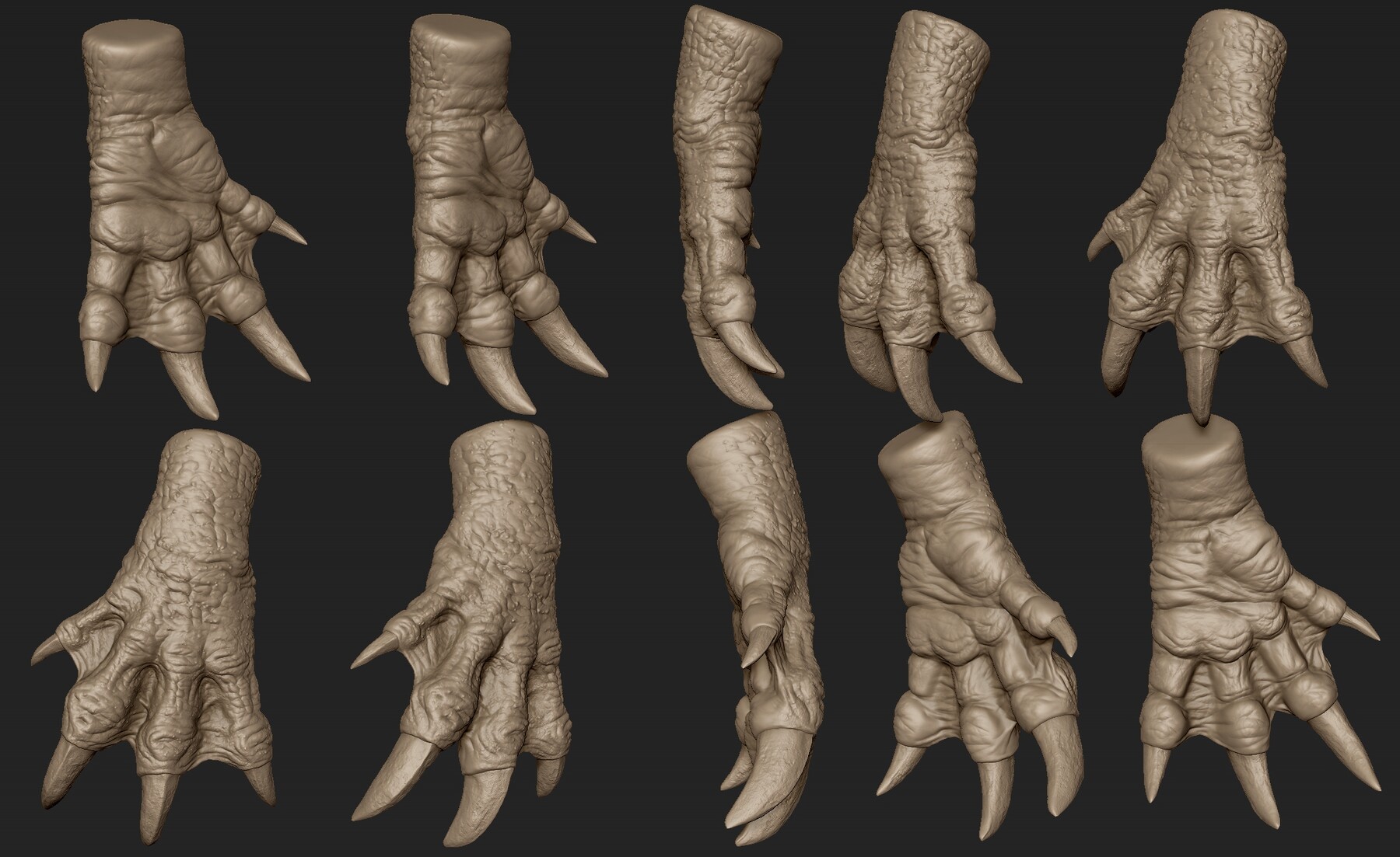 ArtStation - Creature Hand 2 | Resources