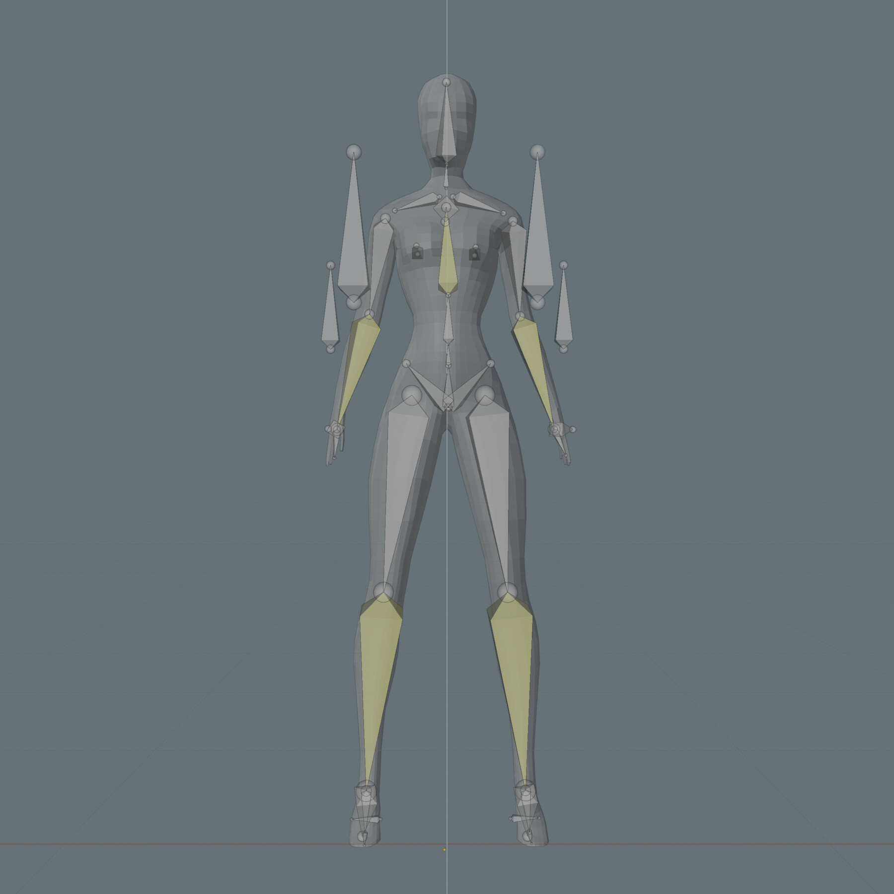 ArtStation - Girl low-Poly 3D Model | Resources