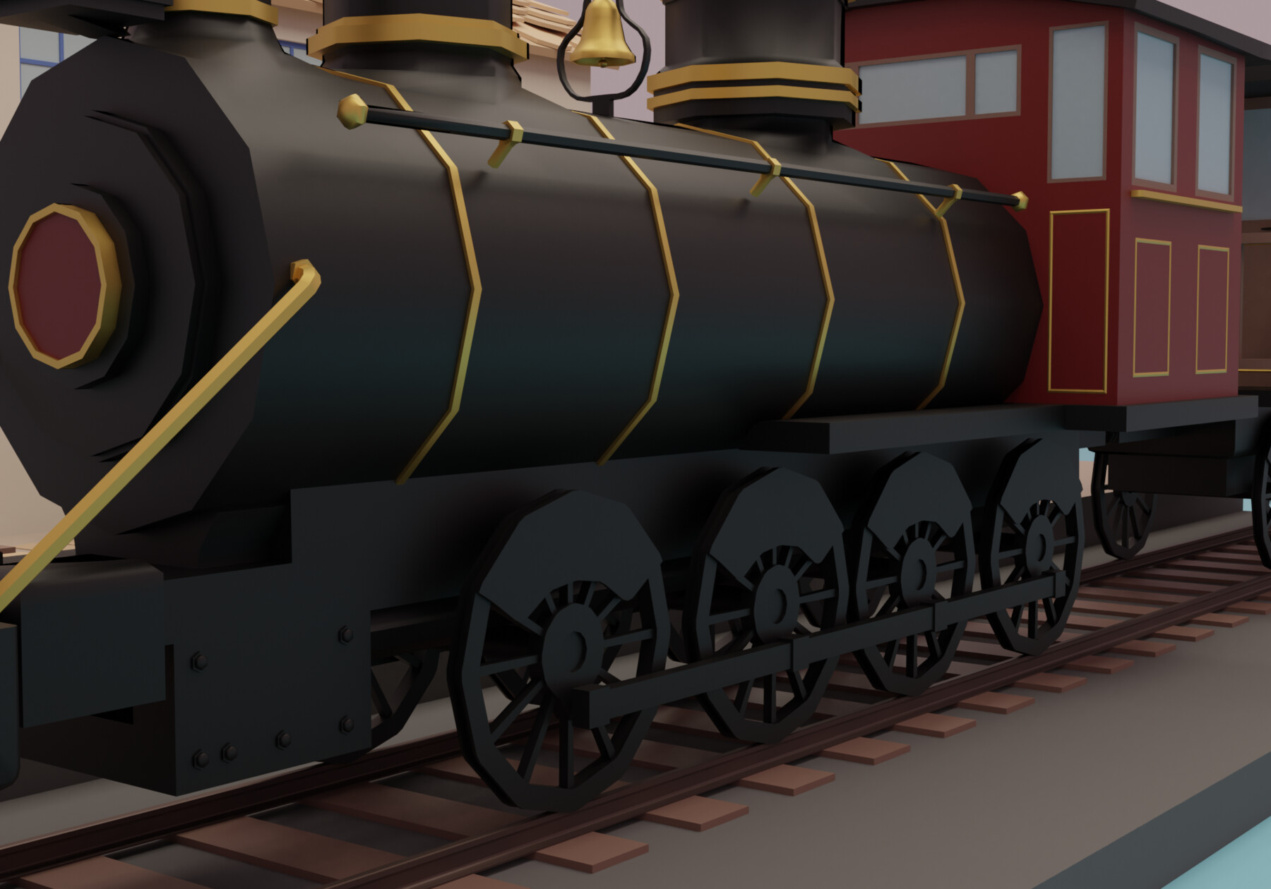 ArtStation - Train station | Game Assets