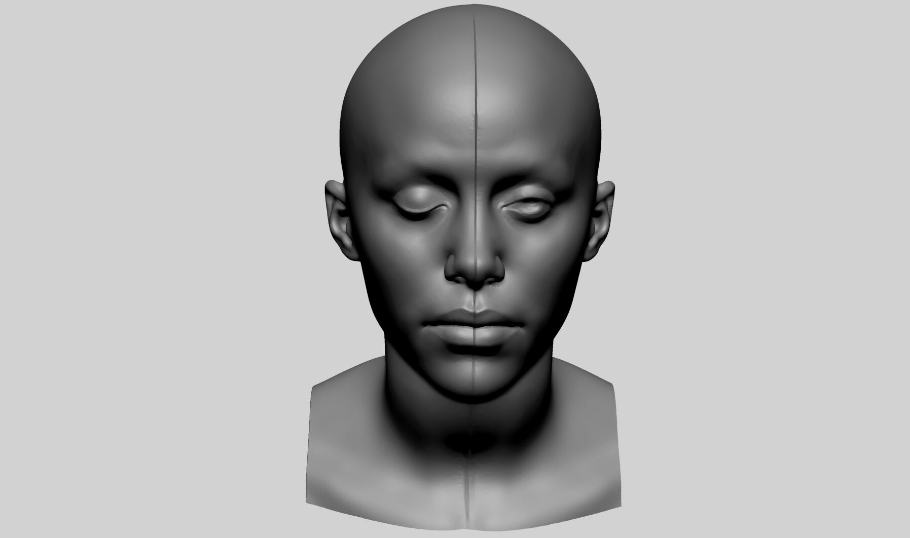 ArtStation - Female Head Printable | Resources