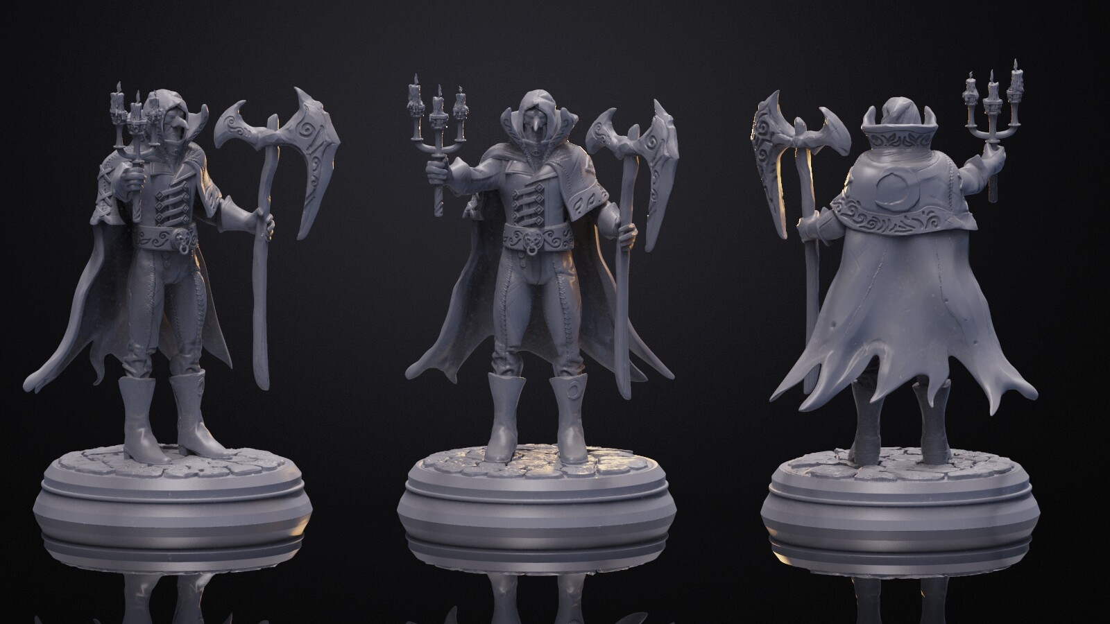 ArtStation - Blind Light Candle (STL file for 3D printing) | Resources