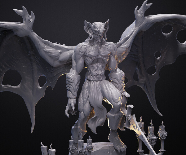 ArtStation - Vampire Master candles (STL file for 3D printing) | Resources