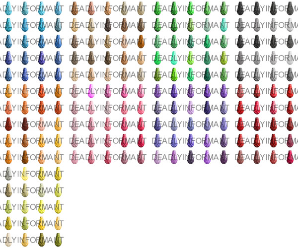 ArtStation - Drop Cut Gemstones [48x48] | Game Assets