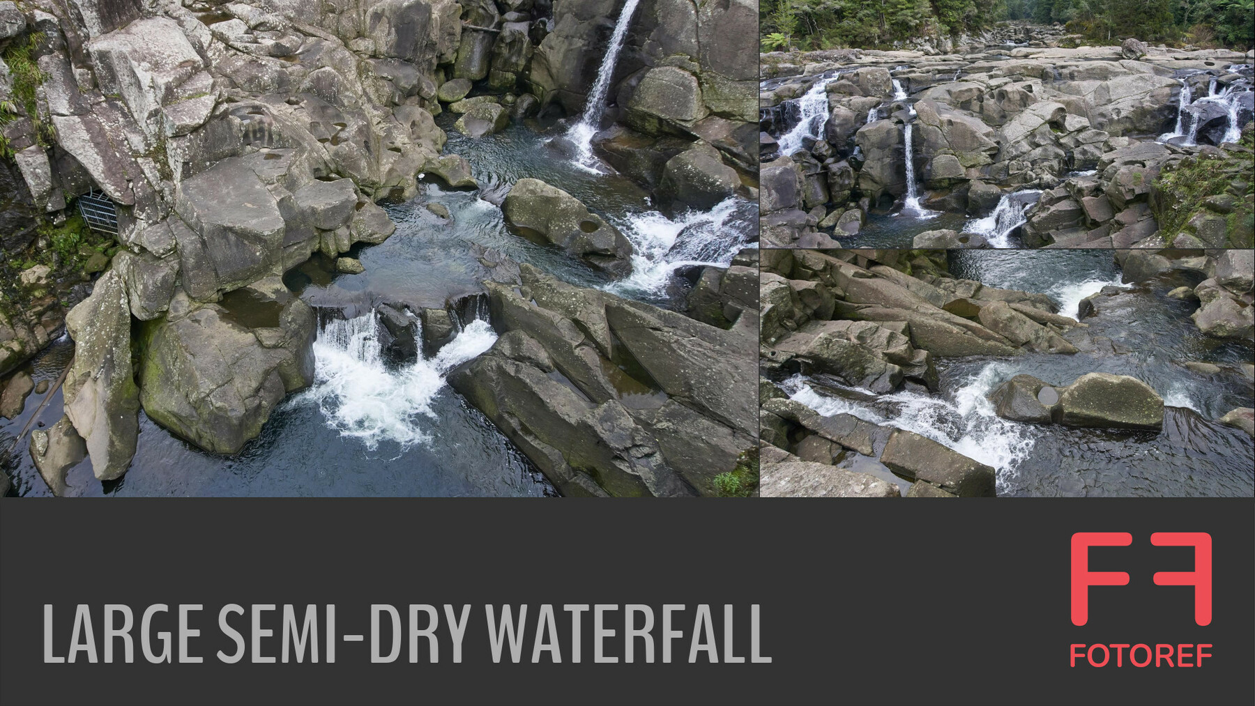 ArtStation - 169 photos of Large Semi-Dry Waterfall | Resources