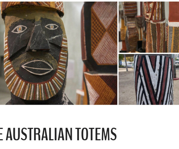 ArtStation - 73 photos of Native Australian Totems | Resources