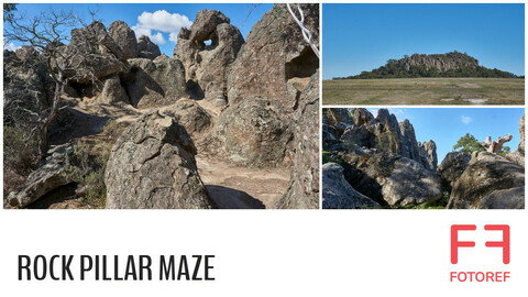 ArtStation - 688 photos of Rock Pillar Maze | Resources