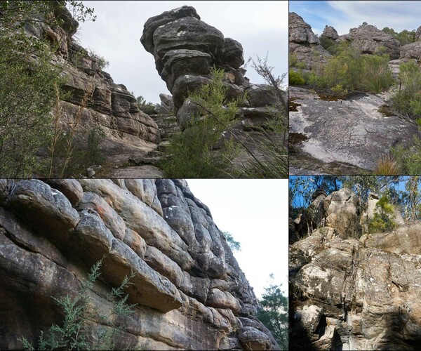 ArtStation - 193 photos of Bulging Boulders Track | Resources