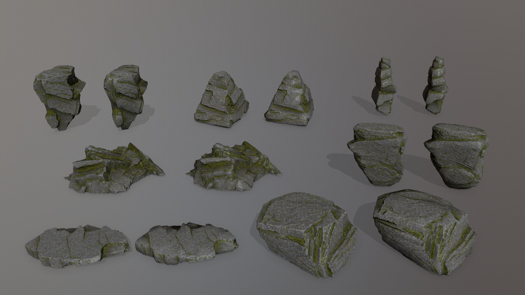 ArtStation - Rock Set | Game Assets
