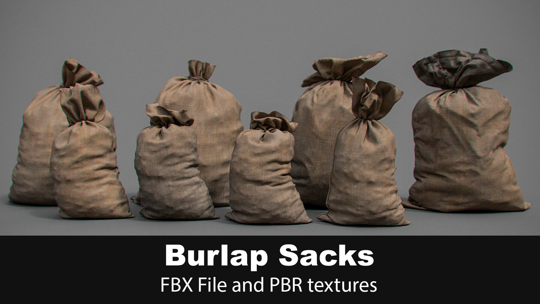 ArtStation - Burlap Sacks | Resources