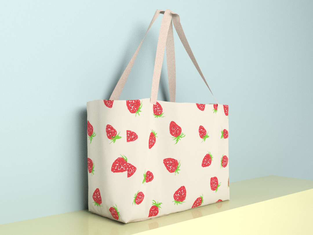 ArtStation - Shoulder bag hand-painted stickers | Game Assets