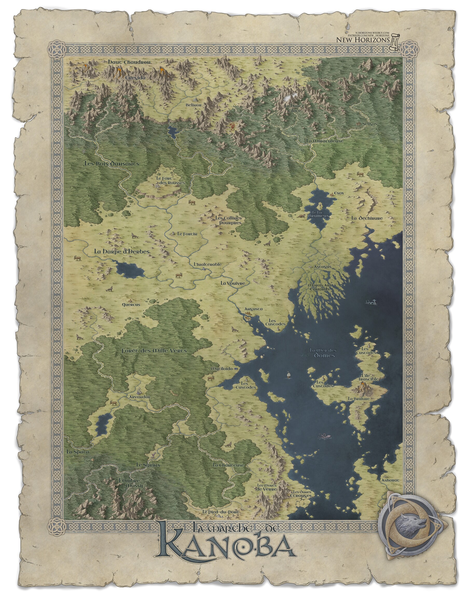 ArtStation - La marche de Kanoba | Artworks