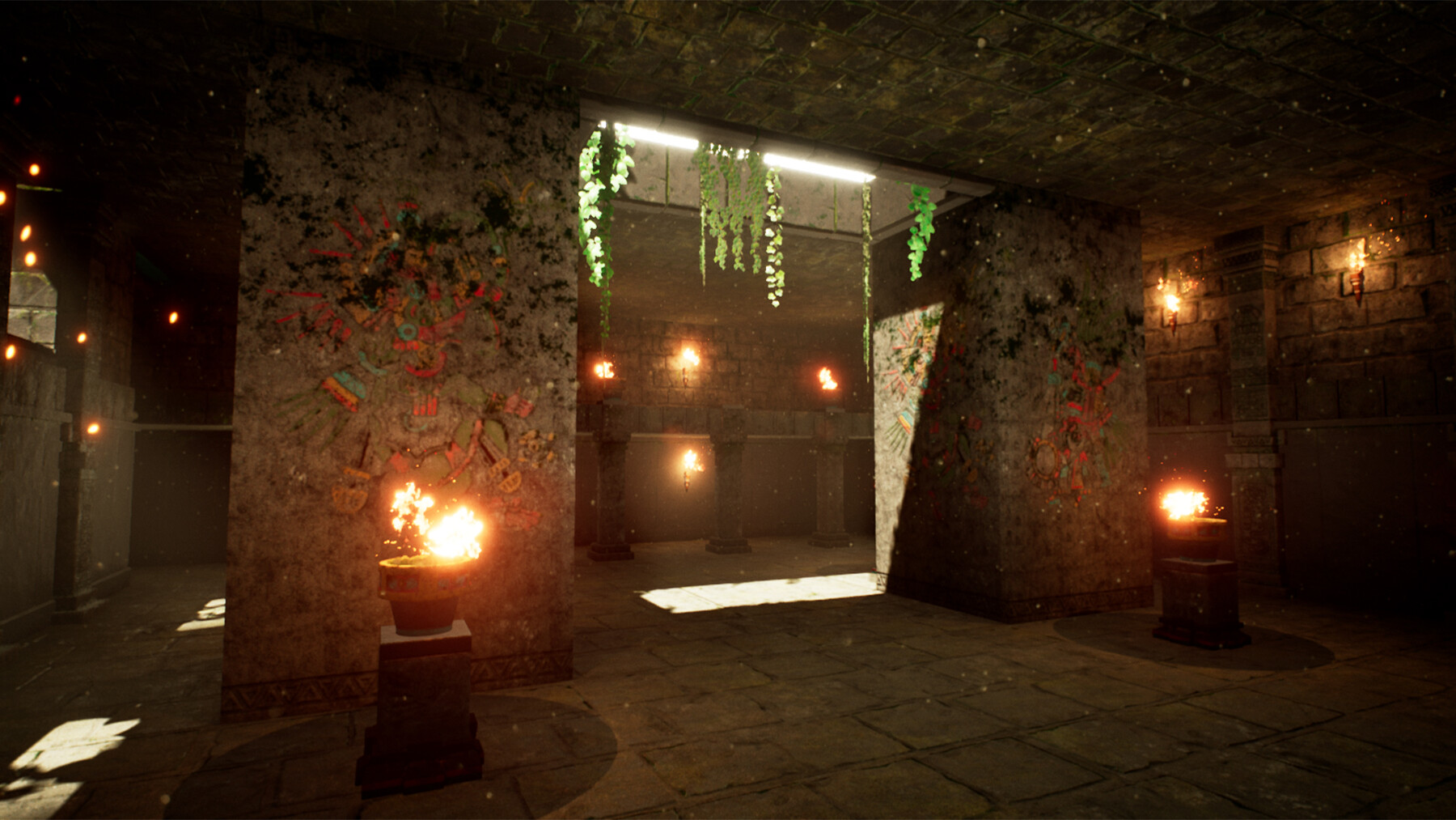 ArtStation - Aztec Temple Modular | Game Assets