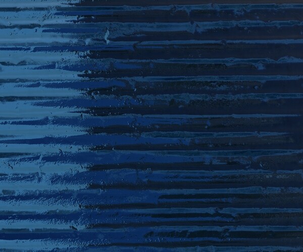 ArtStation - Blue Corrugated Steel Texture | Game Assets