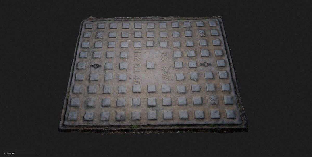 ArtStation - Manhole | Game Assets