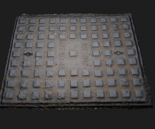 ArtStation - Manhole | Game Assets