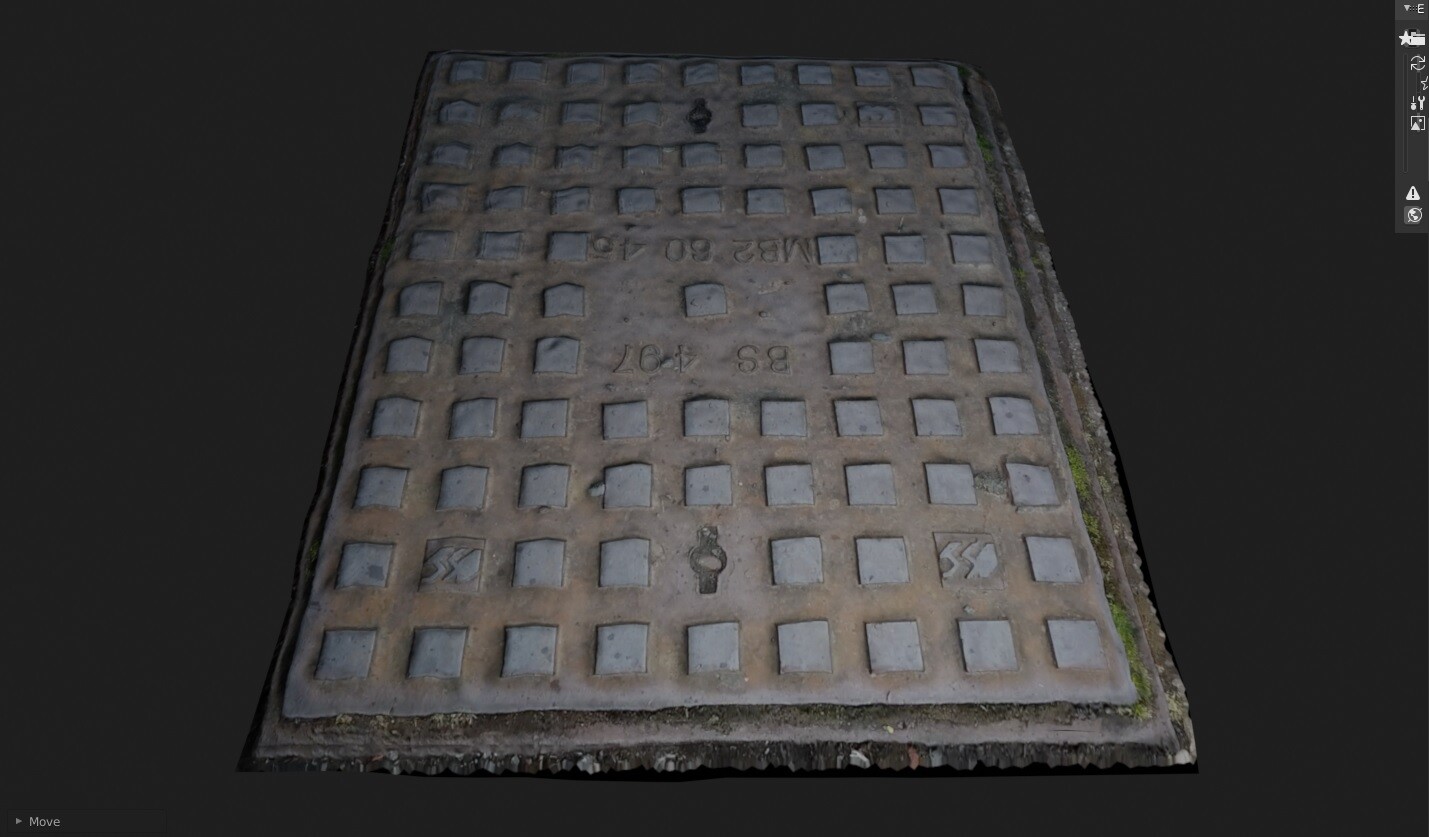 ArtStation - Manhole | Game Assets
