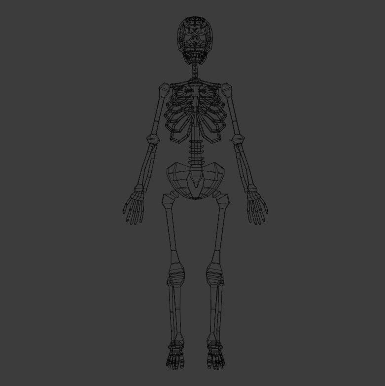 ArtStation - Skeleton | Game Assets