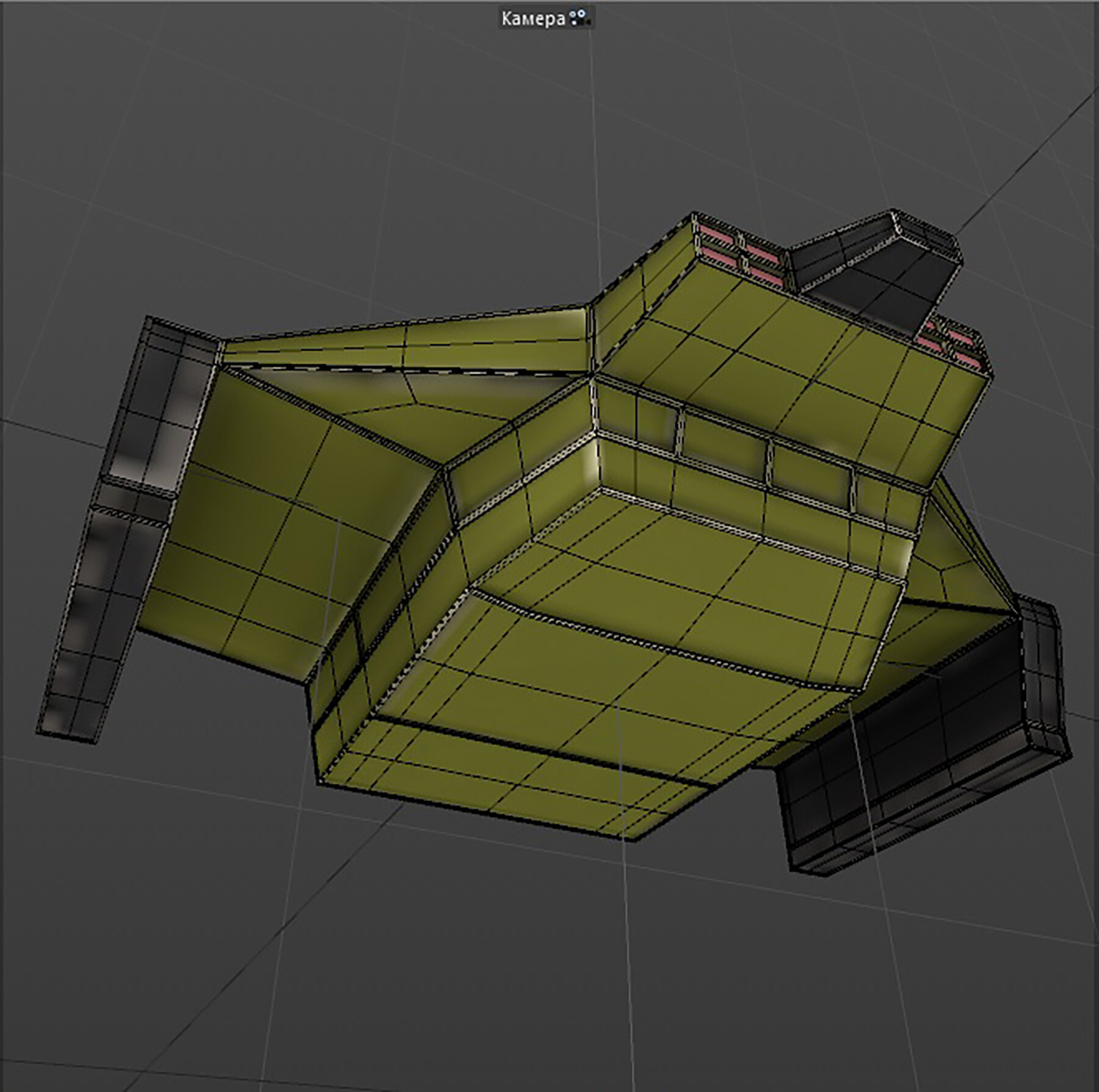 ArtStation - cargo space ship 2 | Game Assets