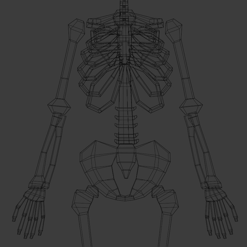 ArtStation - Skeleton | Game Assets