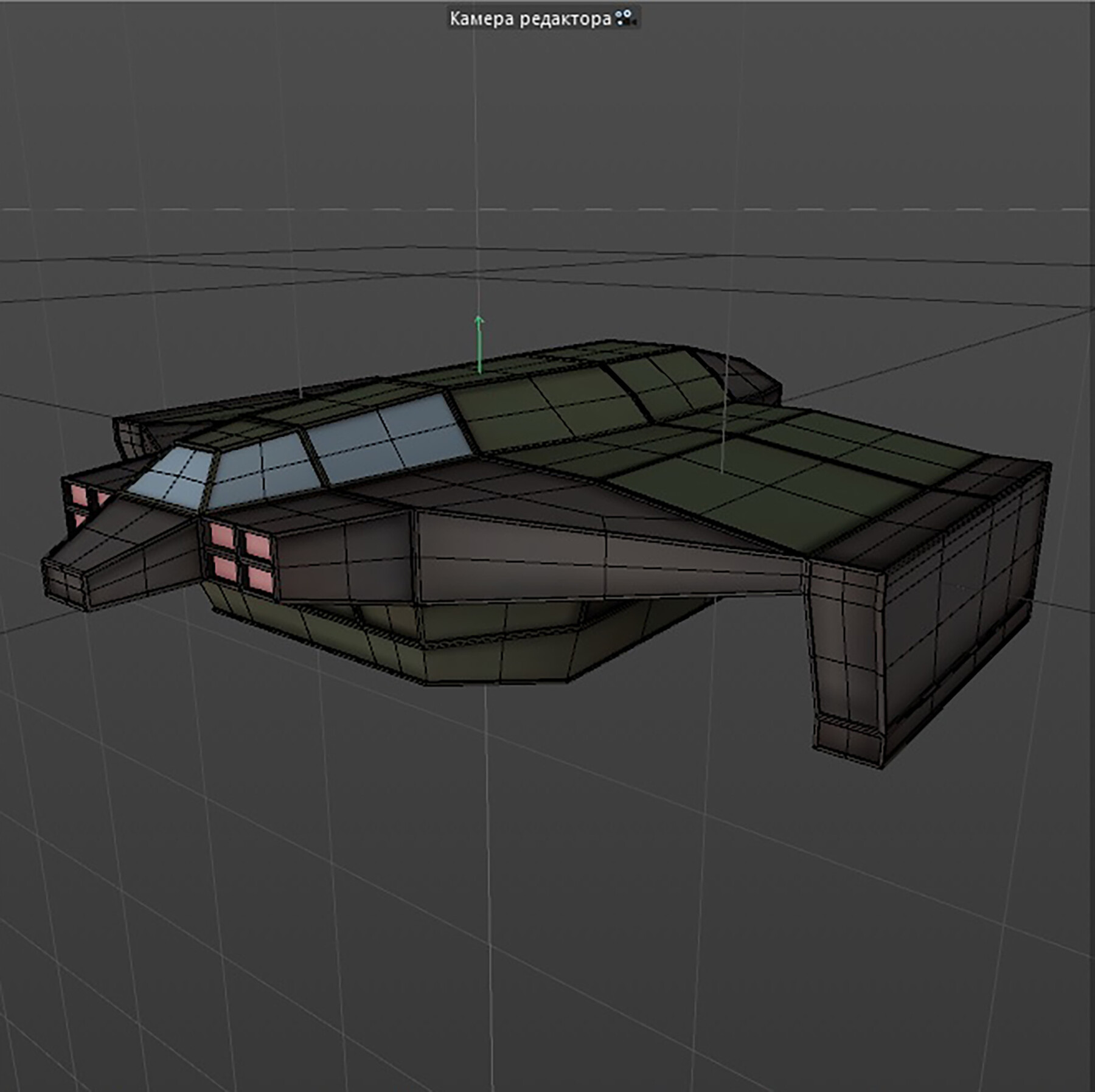 ArtStation - cargo space ship 3 | Game Assets