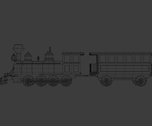 ArtStation - Locomotive | Game Assets