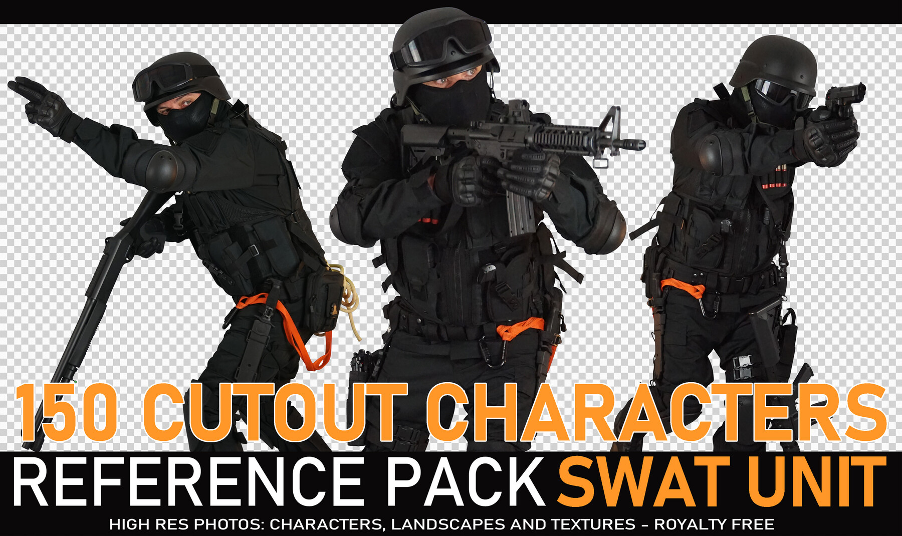 ArtStation - SWAT UNIT CUTOUT - 150 Reference pictures | Resources
