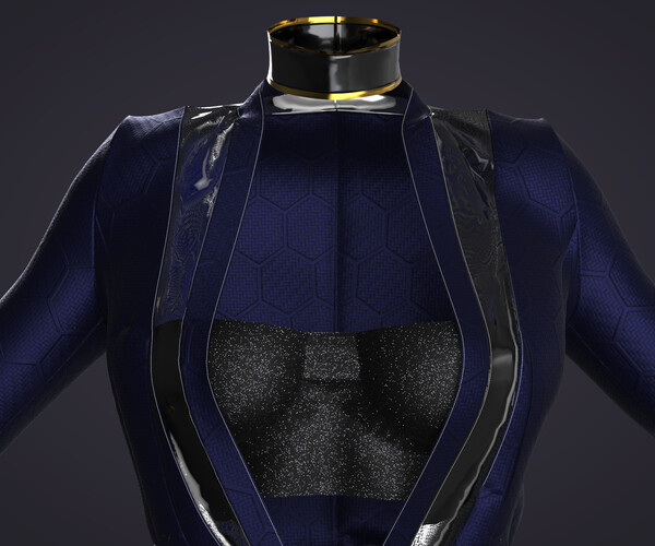 ArtStation - Female Digital Suit | Resources