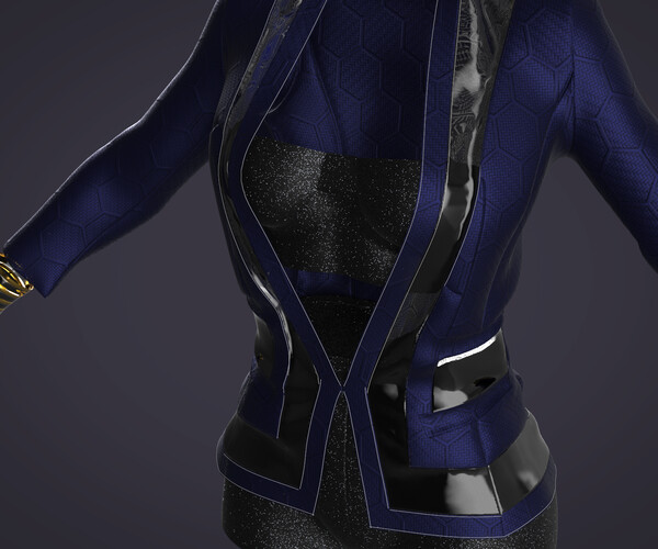 ArtStation - Female Digital Suit | Resources