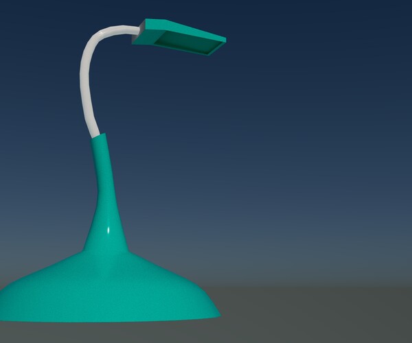 ArtStation - Desk Lamp 3d Model Maya | Resources
